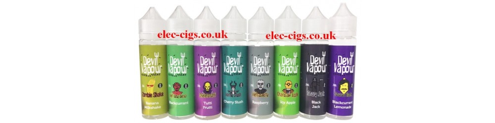 Devil Vapour: Zero Nicotine E-Juice: 70-30 (VG/PG) 50 ML